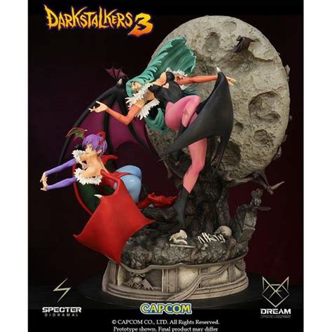 Darkstalkers Morrigan And Lilith 16 47 Cm