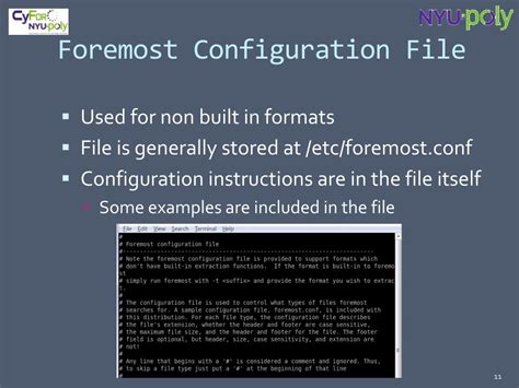 Ppt File Carving With Foremost Powerpoint Presentation Free Download Id 2805461
