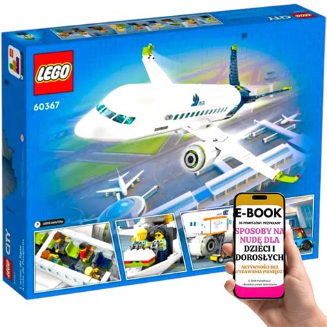 Lego Prezent Na ŚwiĘta Lego® City Samolot Pasażerski Z Realistycznym