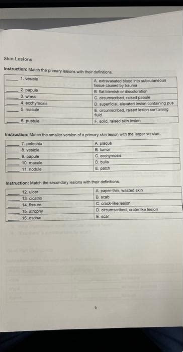 solved word part definitions instruction match the word