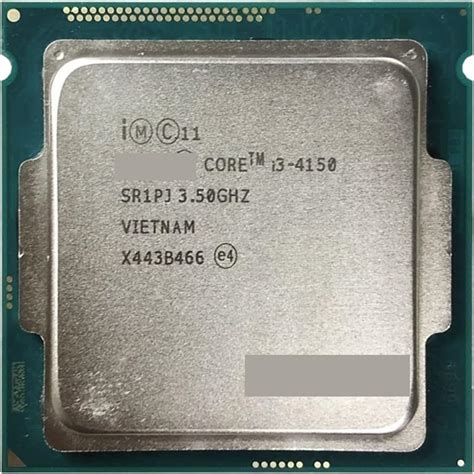 Computer Hardware Core I3 4150 I3 4150 3 5 Ghz Dual Core Cpu Processor 3m 54w Lga 1150 Amazon