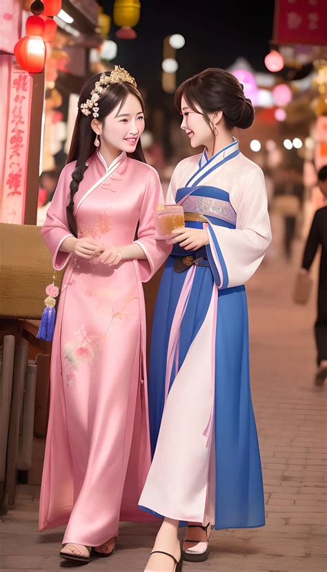 古典美女 无界ai