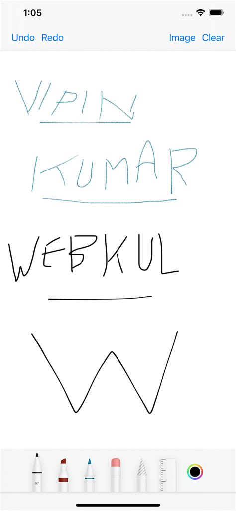 Pencilkit In Swift Mobikul