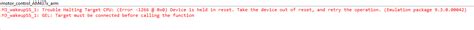 tmdsidk437x debugging project motor control am437x arm code composer