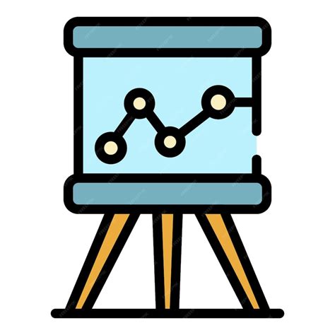 Premium Vector Money Graph Icon Outline Money Graph Vector Icon Color Flat Isolated