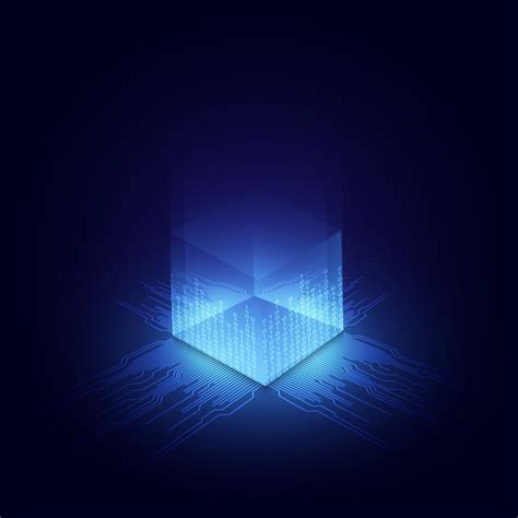 premium vector abstract circuit networking blockchain concept background