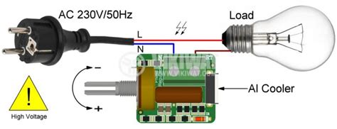 Регулатор на мощност фазов 6A 230VAC - ВИКИВАТ