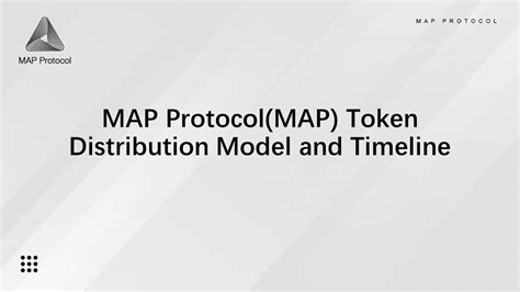 Map Token Lock Up And Vesting Schedule By Map Protocol Map Protocol