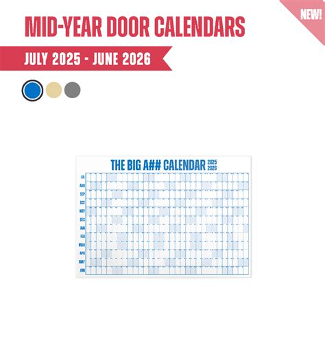 The Big Class Academic Calendar The Big A Calendar