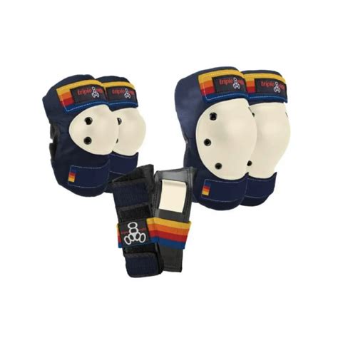 Triple Eight Saver Pack Pad Set Pacific Beach Protecciones Daktak