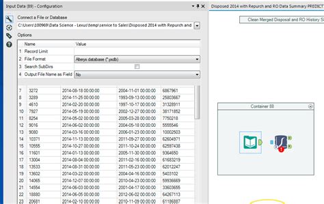 Solved Connecting Input Database To R Logistic Regression Alteryx