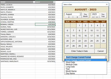 Premium Date Pickers For Microsoft Excel Eloquens