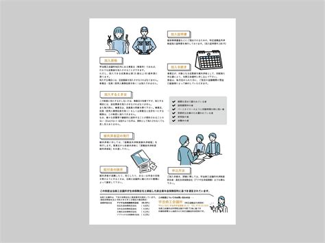 特別退職金共済 フライヤー制作 icon design｜京都宇治のデザイン事務所