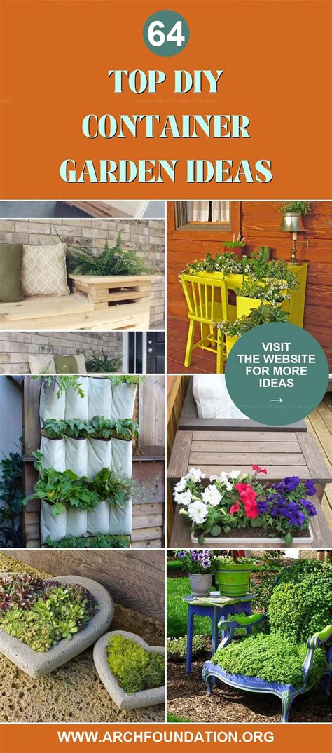64 Inspiring Diy Container Gardens For Your Backyard In 2025 Diy
