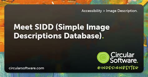 Sidd Simple Image Descriptions Database