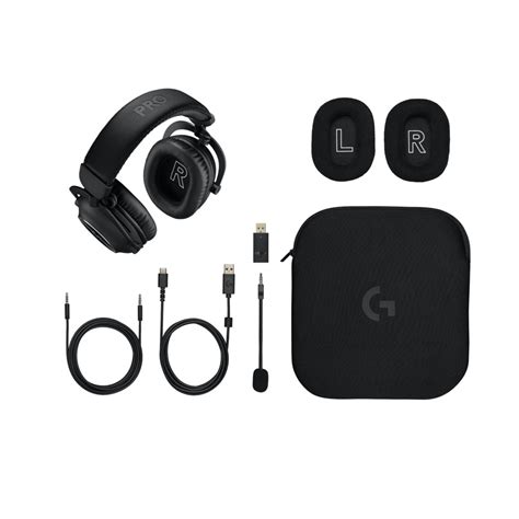 Logitech G Pro X LIGHTSPEED Wireless Gaming Headset Black PC Kuwait Ultimate IT Solution