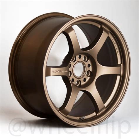 Gram Lights 57dr 17x9 38 5x100 Bronze Wheelflip