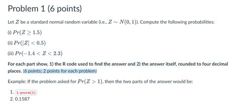 solved problem 1 6 ﻿points let