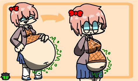 Sayori Vore 1 3 Commission By Drawadicted On Deviantart