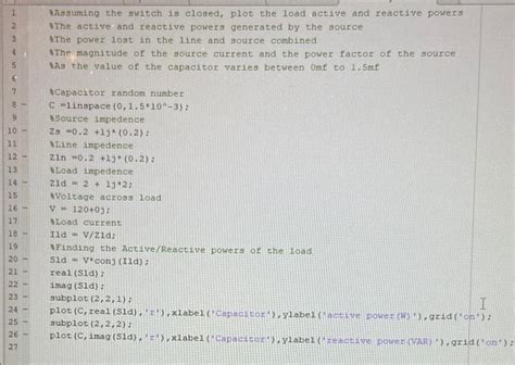 Solved MATLAB I Have This Script Written In Matlab For A Chegg