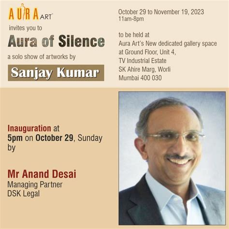 Auraart Cordially Invites You To The Inauguration Of Soloshow Of