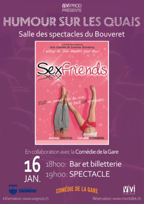 ViviProd présente Humour sur les Quais Sexfriends monbillet ch