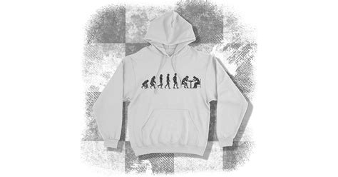 Sakk Evolúció Kenguruzsebes Kapucnis Pulóver Többféle Színben © Sakkvilag Hu Sakk Webáruház