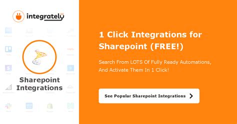 Sharepoint Integrations 4k Ready Integrations ️