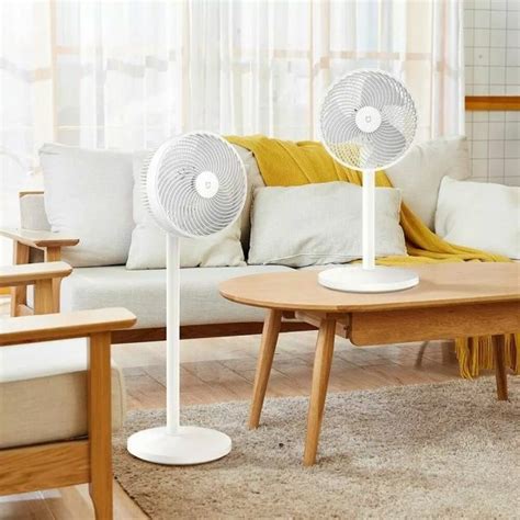 Xiaomi Mijia 전기 팬 Bplds06dm 휴대용 Mi 스마트 스탠딩 Dc 모터 플로어 테이블 28w 데스크탑 티몬