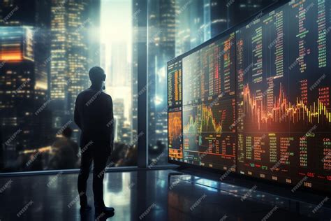 premium photo a machine learning algorithm predicting stock generative ai