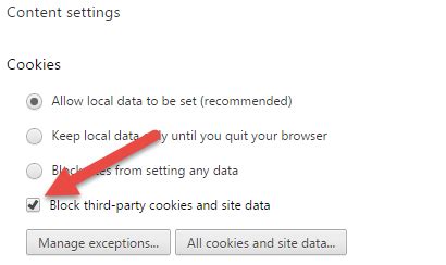 How To Disable Third Party Cookies In Chrome And Firefox Make Tech Easier