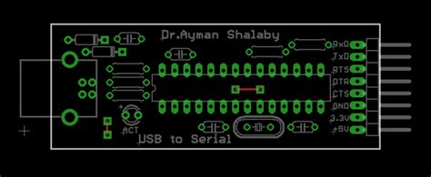Usb To Serial Converter Using Atmega8 Sinnaa