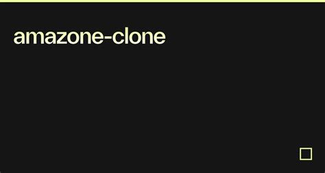 Amazone Clone Codesandbox