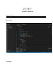 Java Assignment 2 Docx Java Assignment Student Details Institution