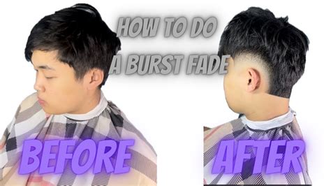 Flawless Textured Burst Fade Haircut Tutorial Youtube