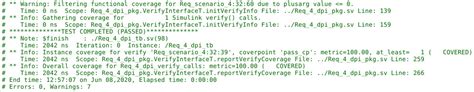 Generating Functional Coverage In SystemVerilog From Simulink Test Verify Calls MATLAB Simulink