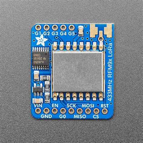 Adafruit Rfm96w Lora Radio Transceiver Breakout 433 Mhz