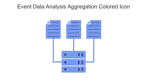 Event Data Analysis Aggregation Colored Icon In Powerpoint Pptx Png And