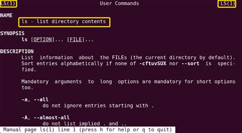 The “man” Command In Linux 6 Practical Examples