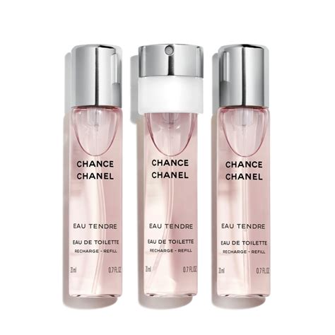 Chanel - CHANCE EAU TENDRE - Eau De Toilette Twist And Spray Recharge ...