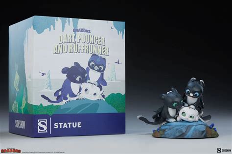 Dart Pouncer And Ruffrunner Statues By Sideshow Collectibles Replay