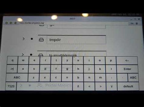 Touchscreen Virtual Keyboard Options Embedded Linux TMPDIR