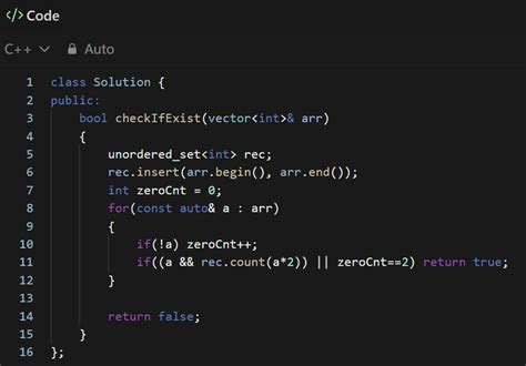 1346 check if n and its double exist 解題紀錄 佛朗火箭製造基 supersonico dcard