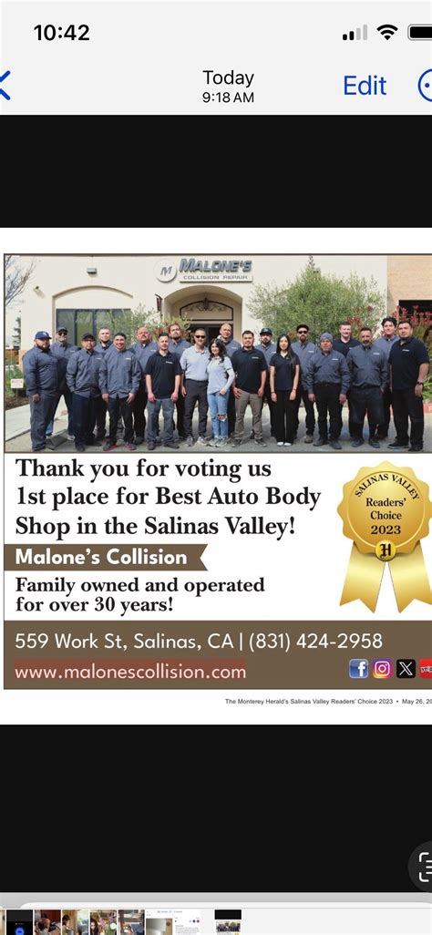 Joe Malone Posted On Linkedin