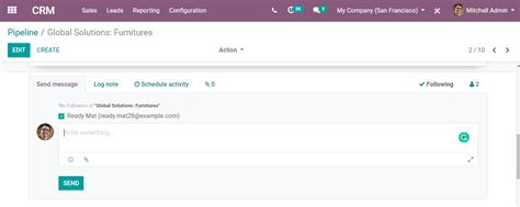 Acquiring Leads Odoo 13 Enterprise Edition Book CRM
