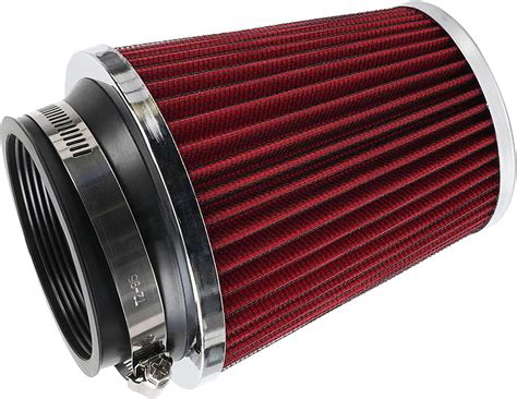 Clamp On Cold Air Intake Filter High Performance Washable Filter Replacement Air