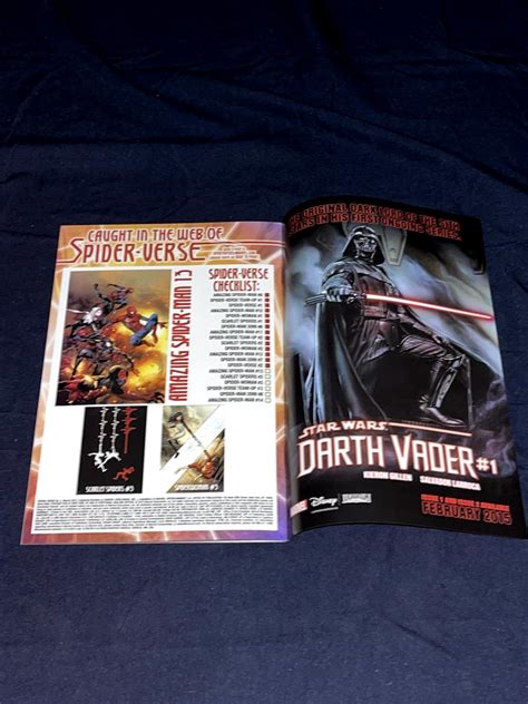 Sipder Verse Every Spider Man Ever 002 Marvel Comic Book 2015 High