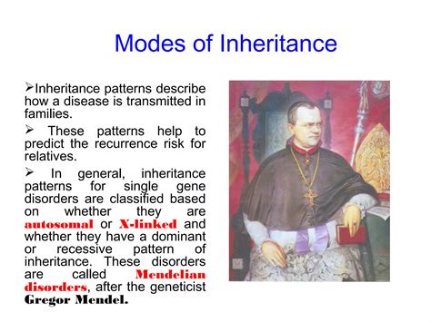 Modes Of Inheritance Ppt