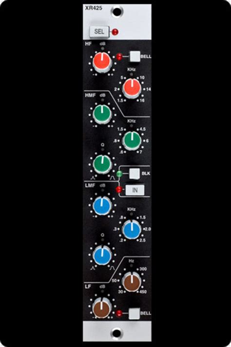 XLogic X Rack XR E Series EQ Module SSL Audiofanzine