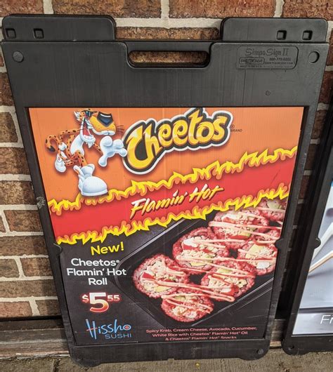 Flaming Hot Cheetos Sushi Rmildlyinteresting